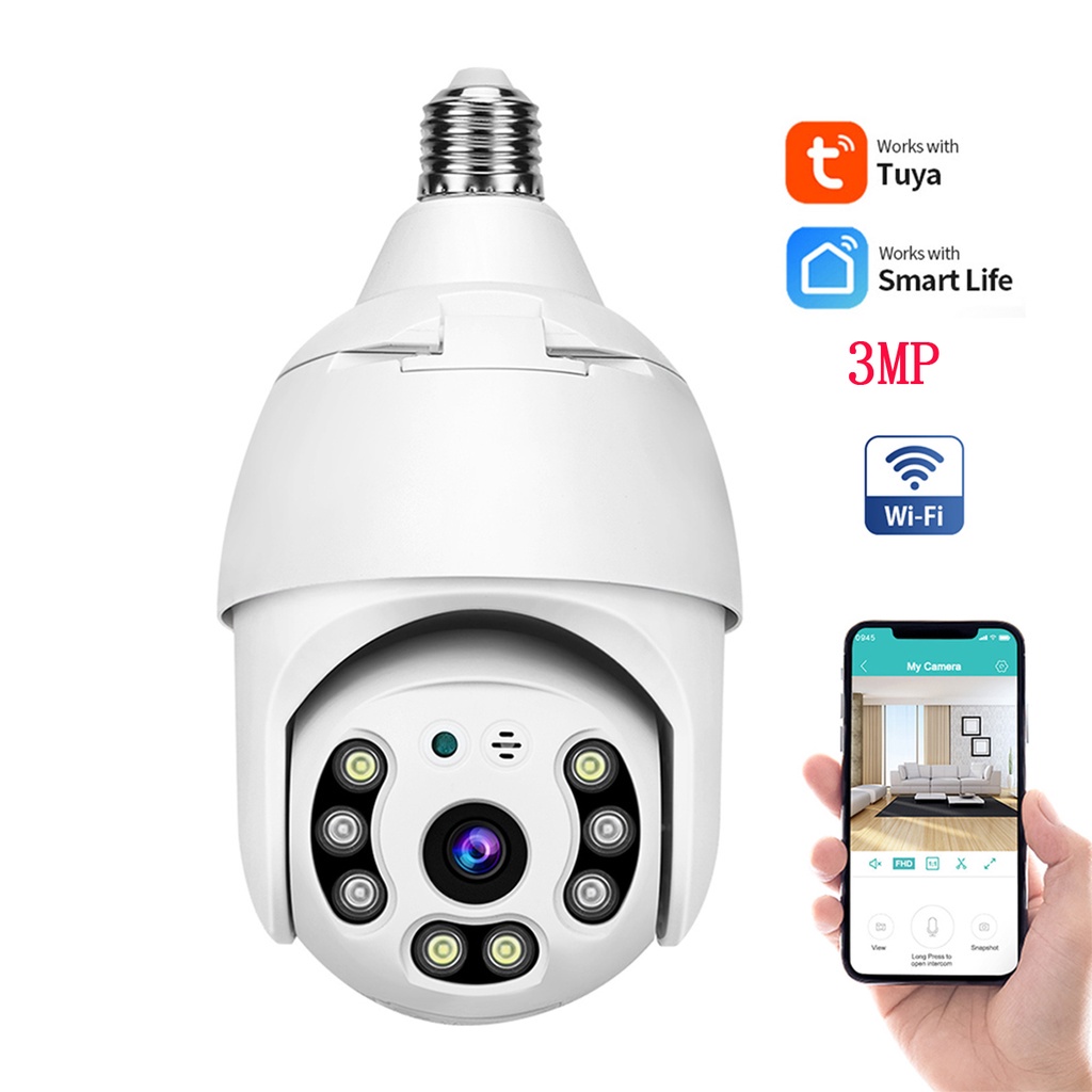Smart SecurityCamera 2MP/3MP 1080P HD AI Human Detection Audio Wireless ...