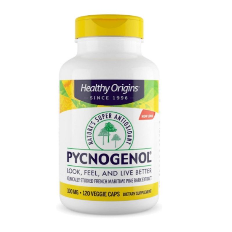 Healthy Origins Pycnogenol 100 mg 60 และ 120 Caps - vitamin_lover ...