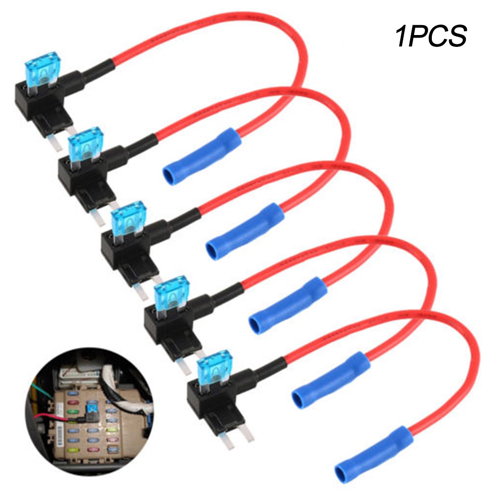 5 แพ็ค 12v Car Add-A-Circuit Fuse Tap อะแดปเตอร์ MINI ATM APM Blade ...