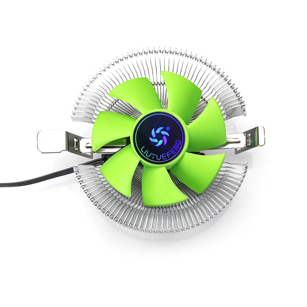 CPU Cooler 3 Pin 1800RPM Quiet PC Radiator Cooling Fan for Intel AMD ...