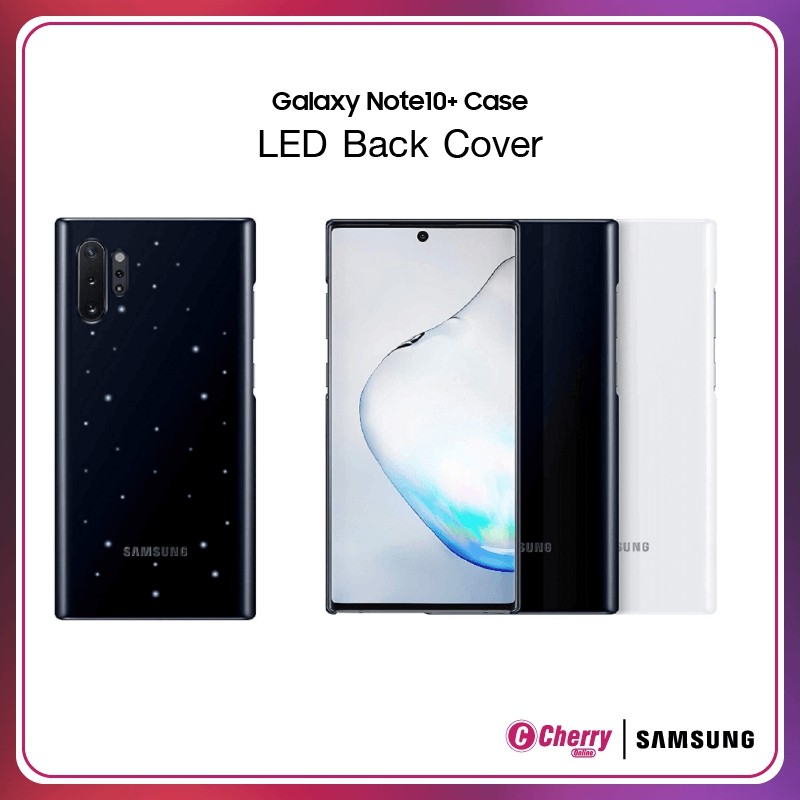 กรอบกันรอย Samsung Galaxy Note 10+ LED Back cover | Shopee Thailand
