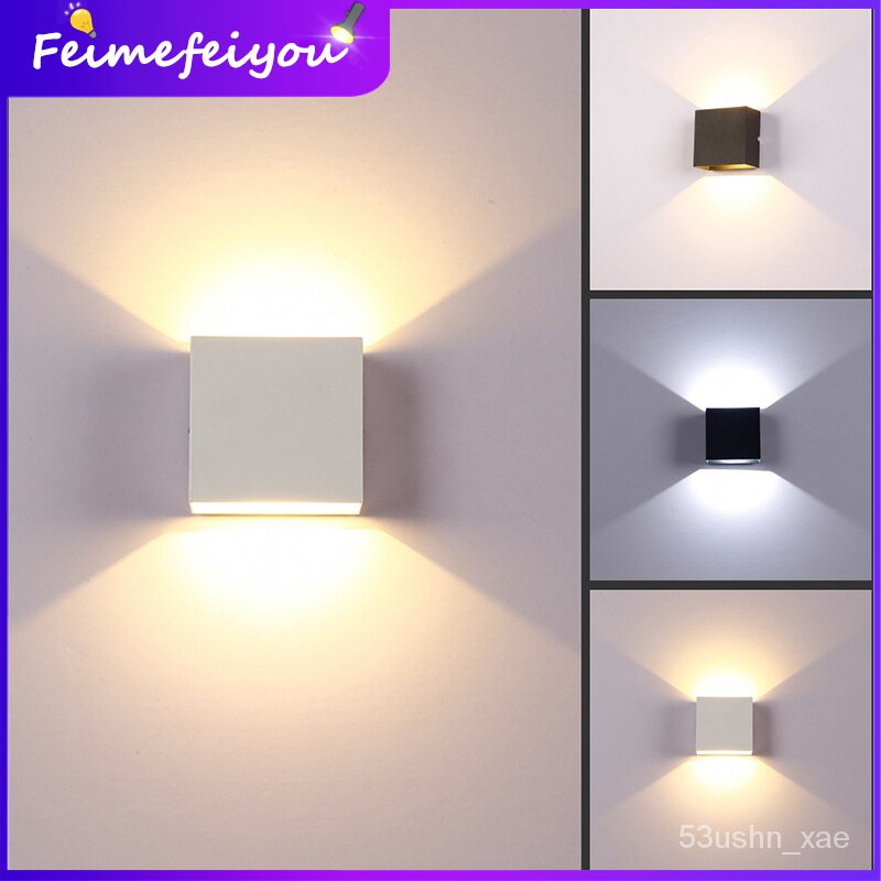 led light for room wall light indoor modern White LED Light/Black ...
