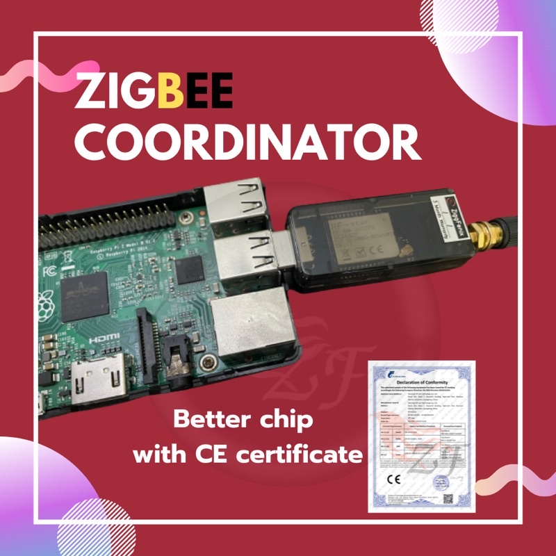 CC2652P USB Dongle Zigbee sniffer ZHA and Zigbee2mqtt Firmware and external antenna included ...