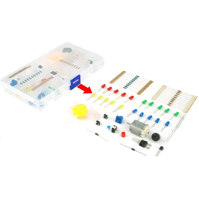 ชุดการเรียนรู้พื้นฐานไฟฟ้าอิเล็กทรอนิกส์โค้ดดิ้ง Microbit Starter Kit ...