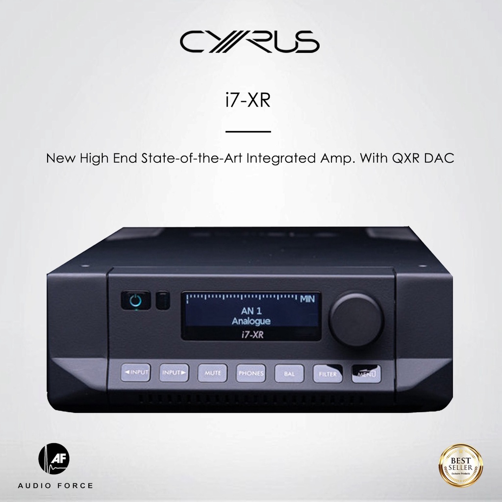 CYRUS i7-XR : New High End State-of-the-Art Integrated Amp. With QXR DAC | Shopee Thailand