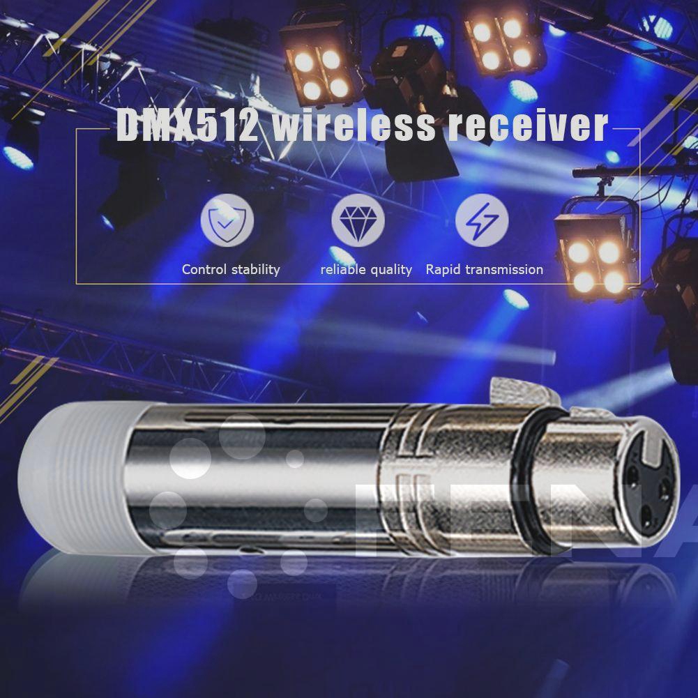 Fe DMX 512 2.4 G Wireless Receiver Controller สำหรับ DJ KTV Party Stage ...
