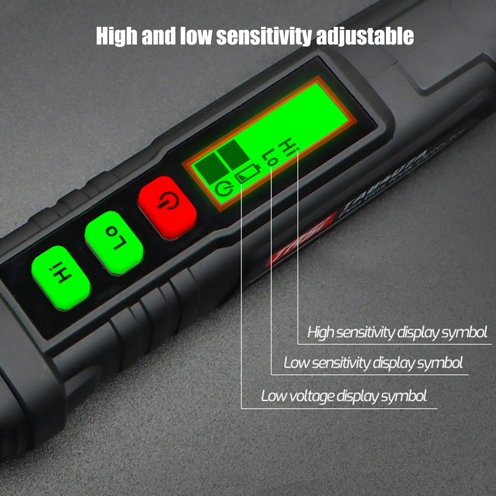 Natural Gas Detector Pen Type Leak Detector Combustible Gas Meter ...