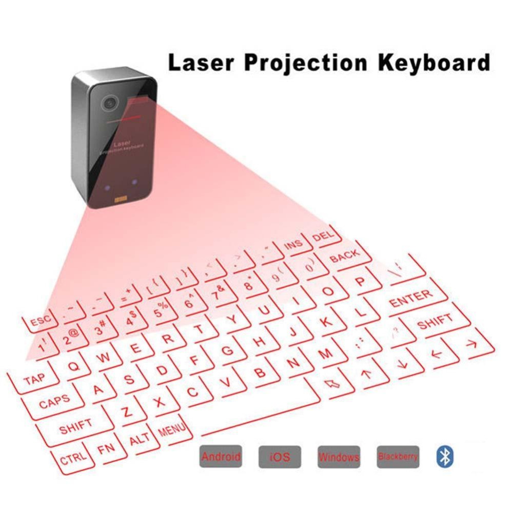 Portable Virtual Laser Keyboard Bluetooth Keyboard Virtual Keyboard ...