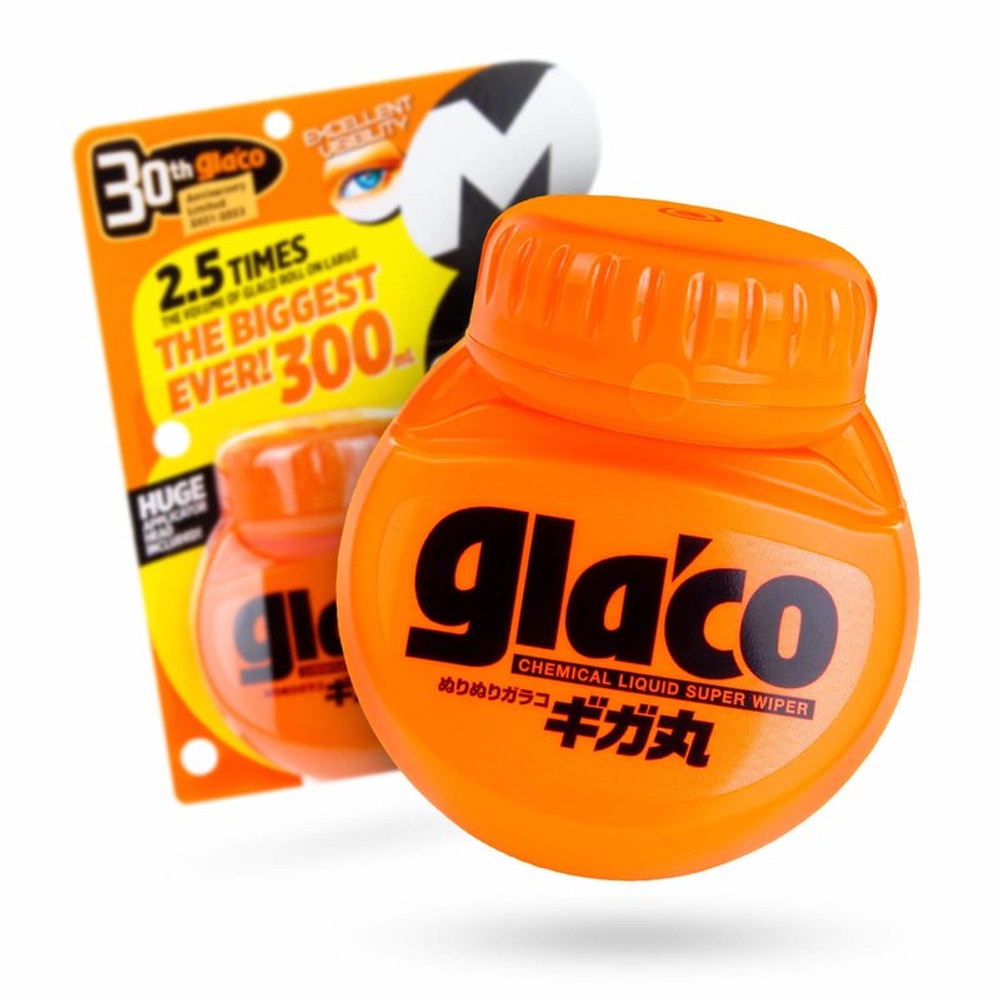 Glaco น้ำยาเคลือบกระจก SOFT99 Glaco GLACO ขนาด 120 Ml. แถมผ้าไมโครไฟเบอร์ ของแท้ glaco กลาโค่ ...