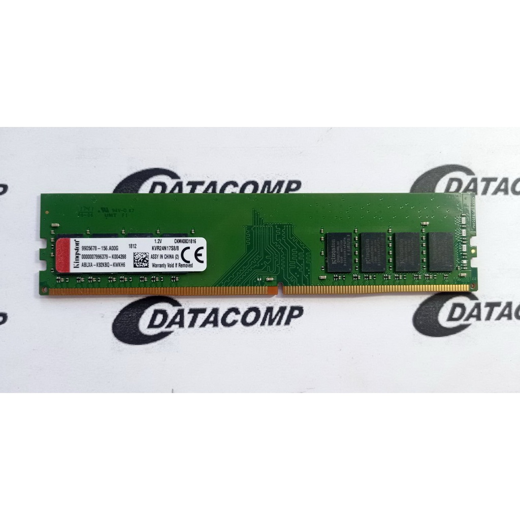 แรม DDR4 Kingston ขนาด 8 GB สภาพดีพร้อมใช้ครับ - datacomp99 - ThaiPick