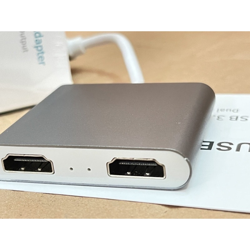 USB 3.0 Dual 2xHDMI อะแดปเตอร์ USB To HDMI จอภาพแบบ Dual Display ...
