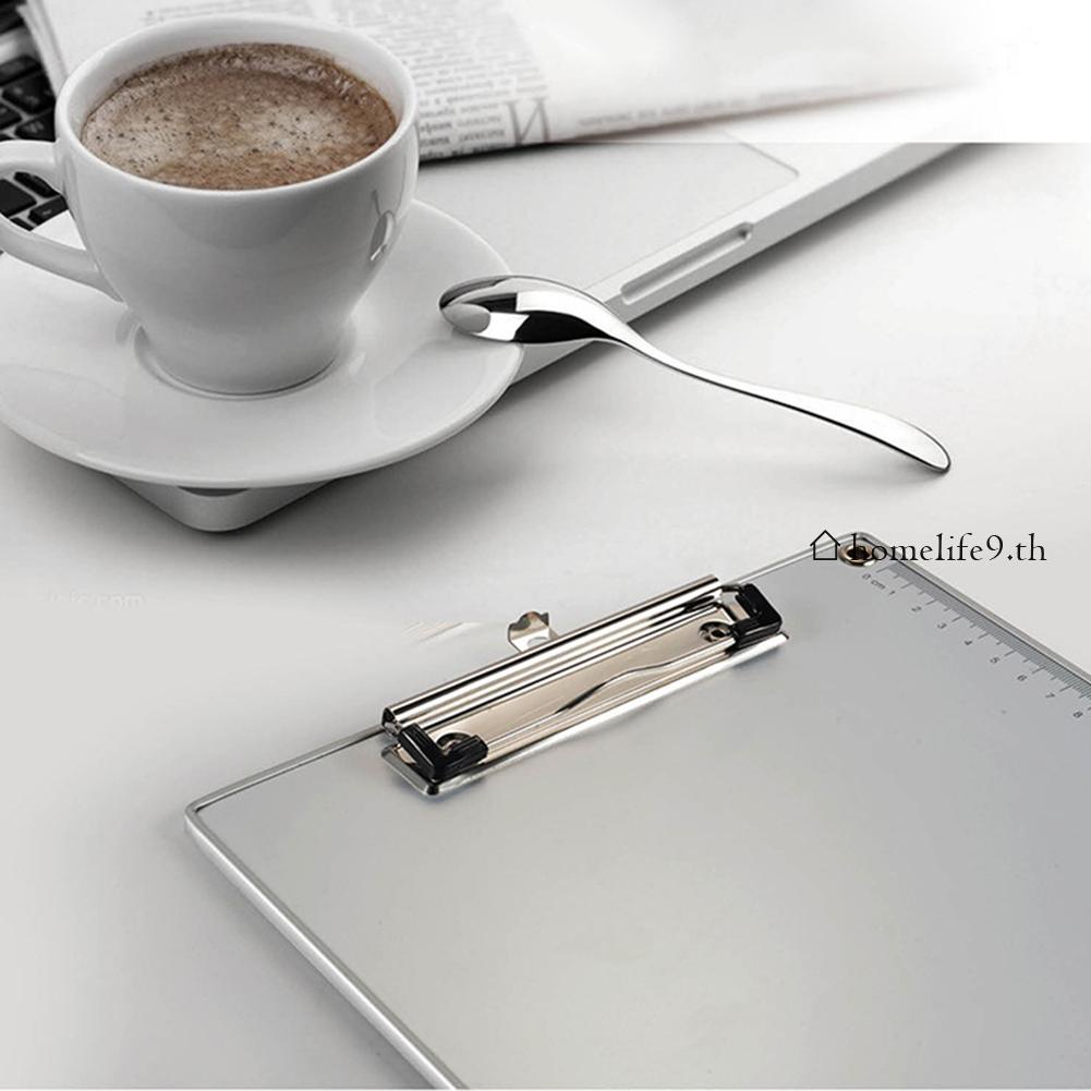 trumanss* Aluminum Alloy Clipboard Writing Board Clip File Folder ...