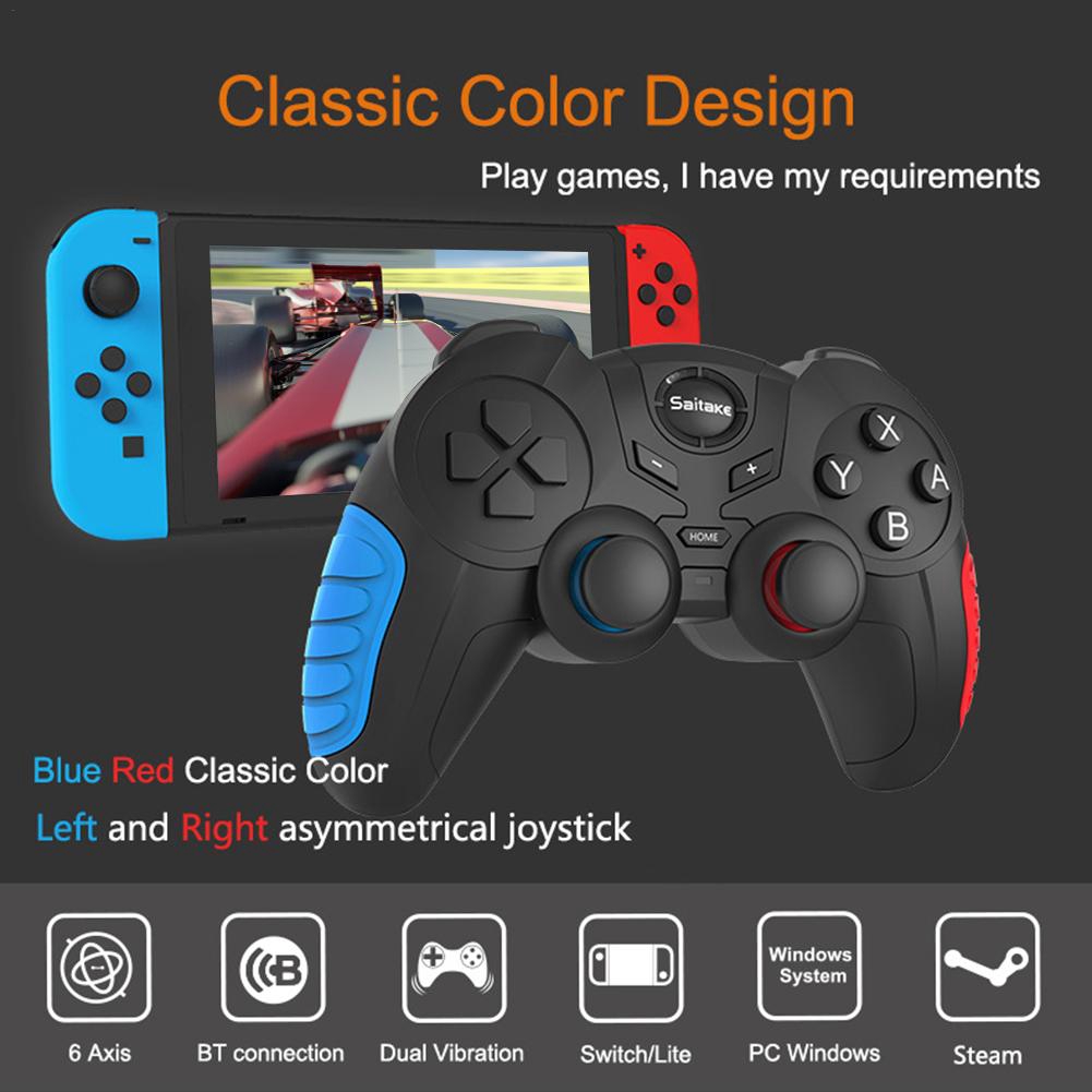 【Go】Game Controller Comfortable Durable Wireless Gamepad Joystick Bluetooth Game Machine for ...