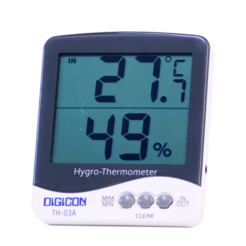DIGICON มิเตอร์วัดอุณหภูมิและความชื้น TH-03A Thermo-Hygrometer | Shopee ...