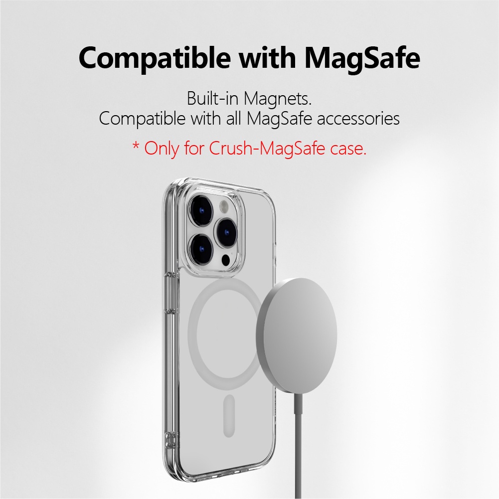 Switcheasy CRUSH AirBarrier เคสใสกันกระแทกสำหรับ iPhone 14 14 Plus 14 Pro 14 Pro Max Military ...