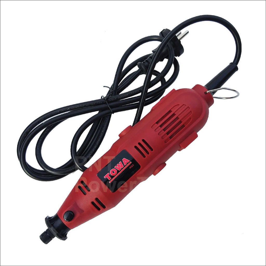 TOWA เครื่องเจียรมินิสายอ่อน รุ่น HG3 กำลังไฟ 135W ปรับความเร็วได้ 6 สปีด ใช้งานได้หลากหลาย เช่น ...