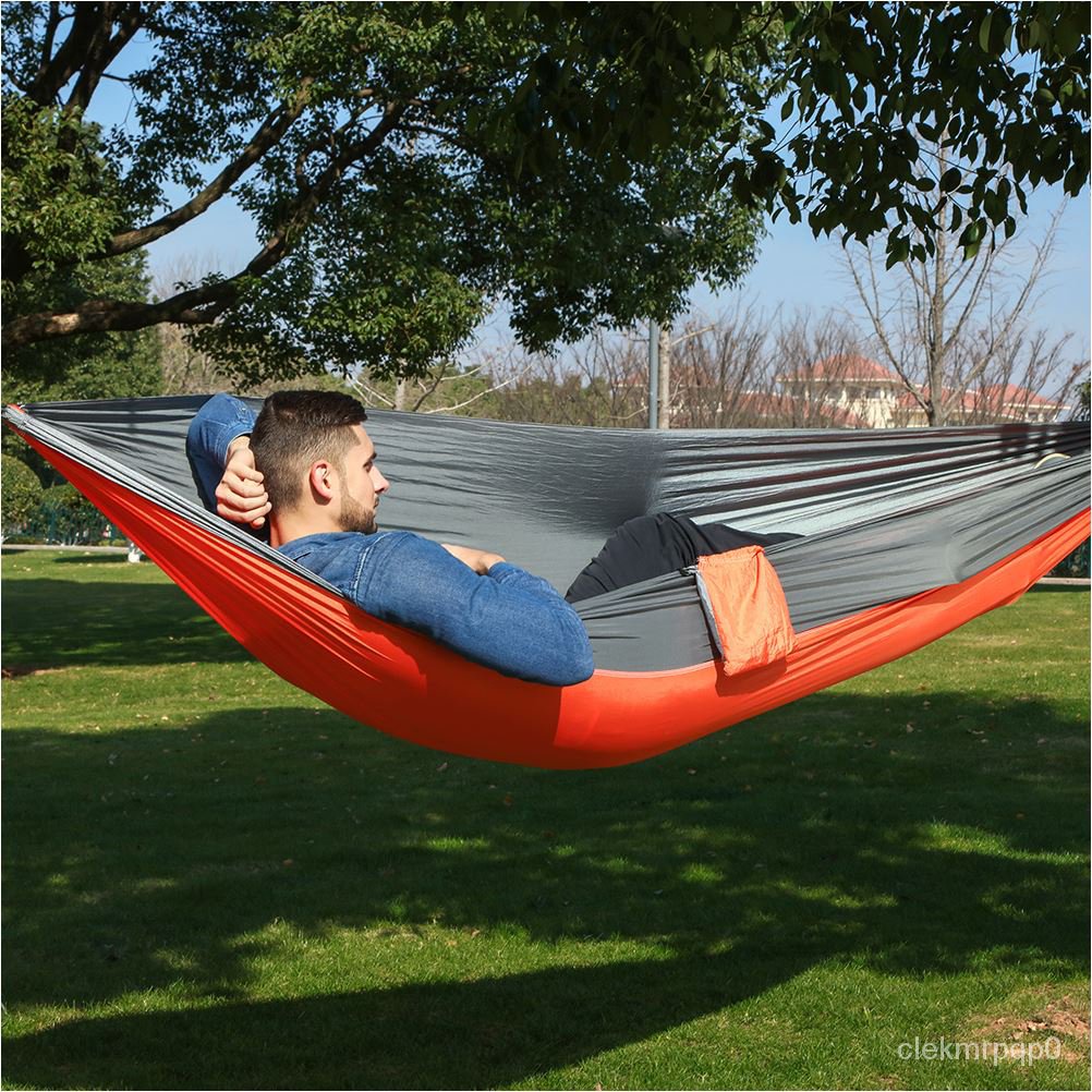 Twoerson Hammock ortable Nylon Caming Hammock Thicken Swinging Chair ...