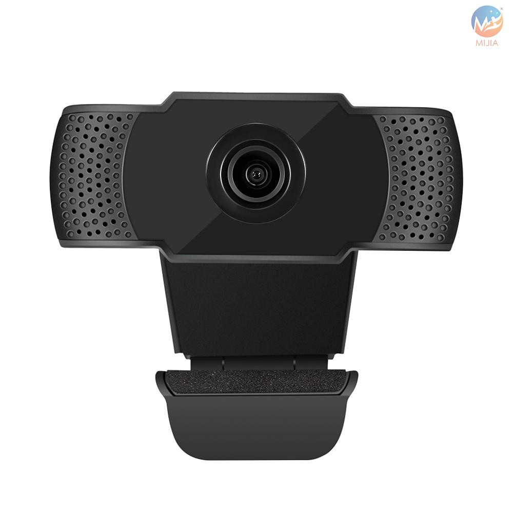 ☀M&J☀ Webcam 1080P USB Web Camera PC Camera with Microphone for Online ...
