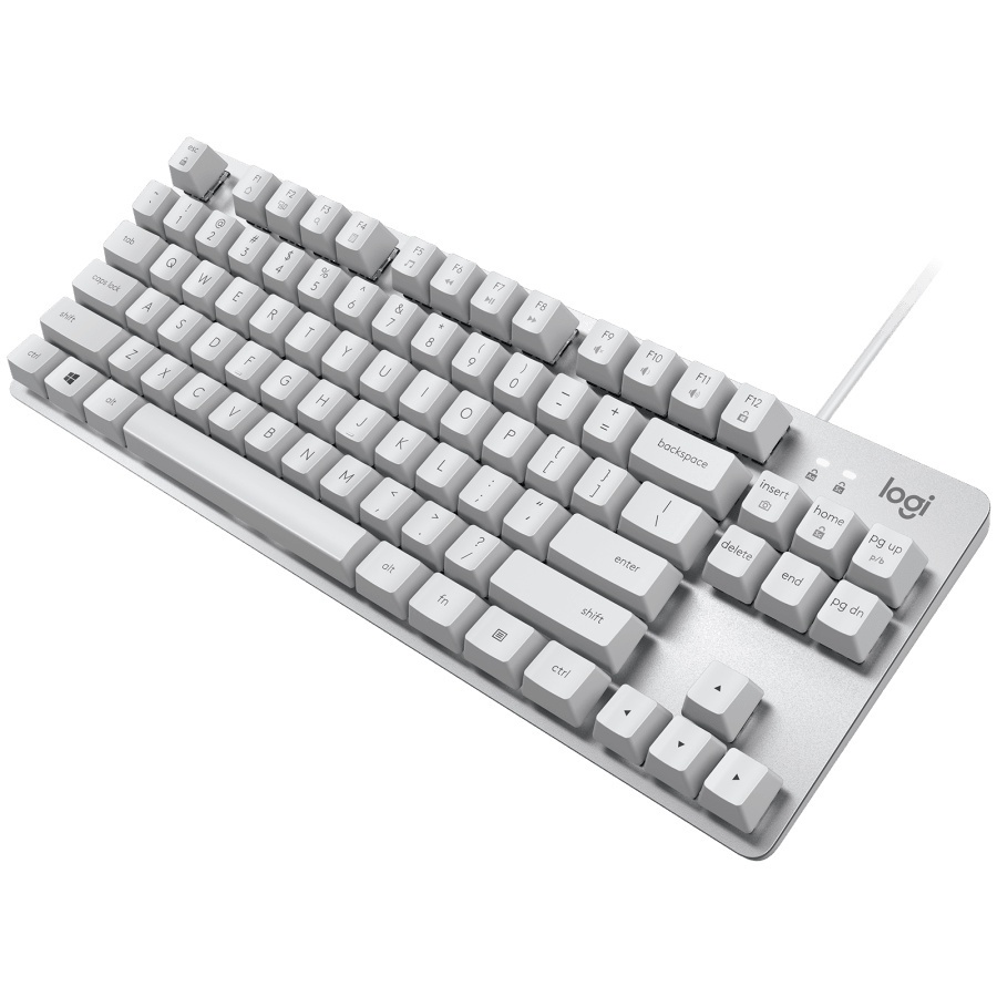 Logitech K835 TKL Mechanical Corded Aluminium Keyboard RedBlue Switches US Layout ...