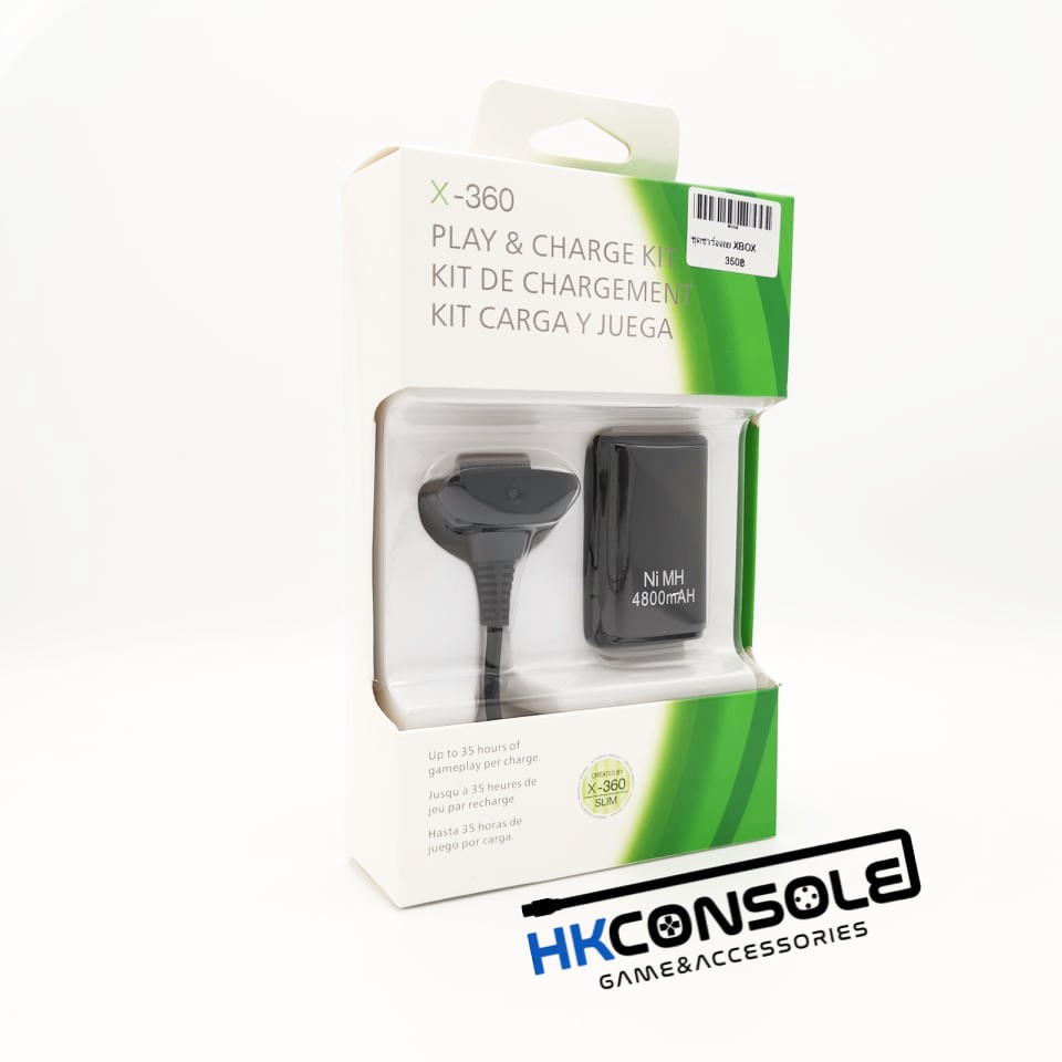 PLAY & CHARGE KIT ชุดชาร์จจอย XBOX ใช้แทนรังถ่านในตัวได้เลย ชาร์จไฟได้ ...