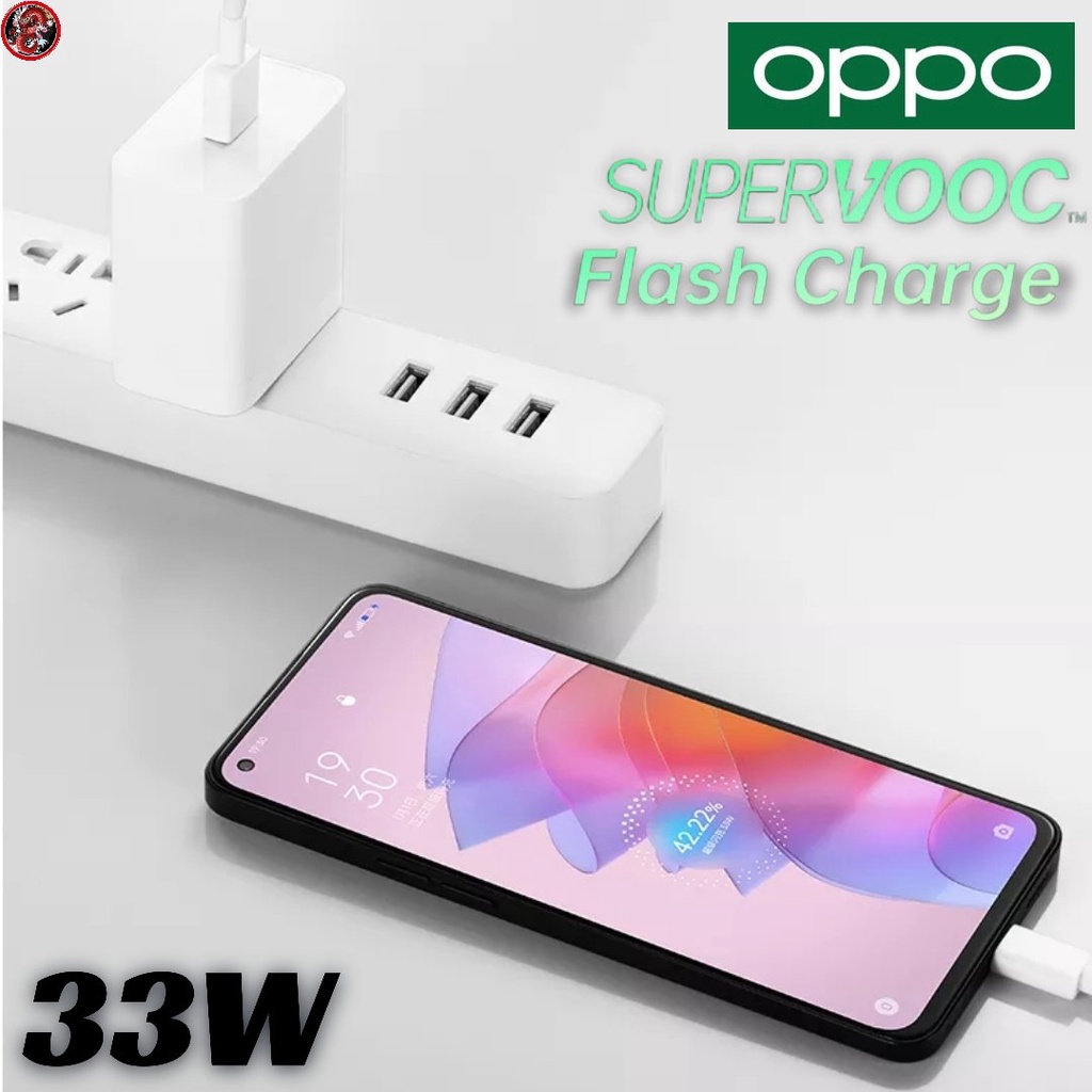 ที่ชาร์จ OPPO 33W Type-C Super VOOC Fast Charge ออปโป้ Reno8 Z 5G สเปค ...