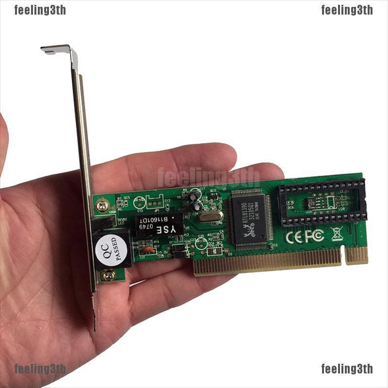 อะแดปเตอร์ ADA PCI Realtek RTL 8139 D 10 / 100 M RJ 45 Ethernet Network ...