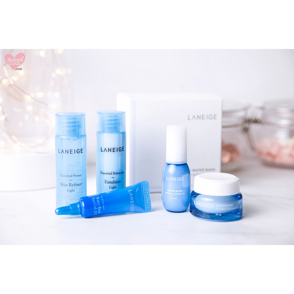 Laneige New Water Bank Refreshing Kit 5 Items Q - thecosmetique - ThaiPick