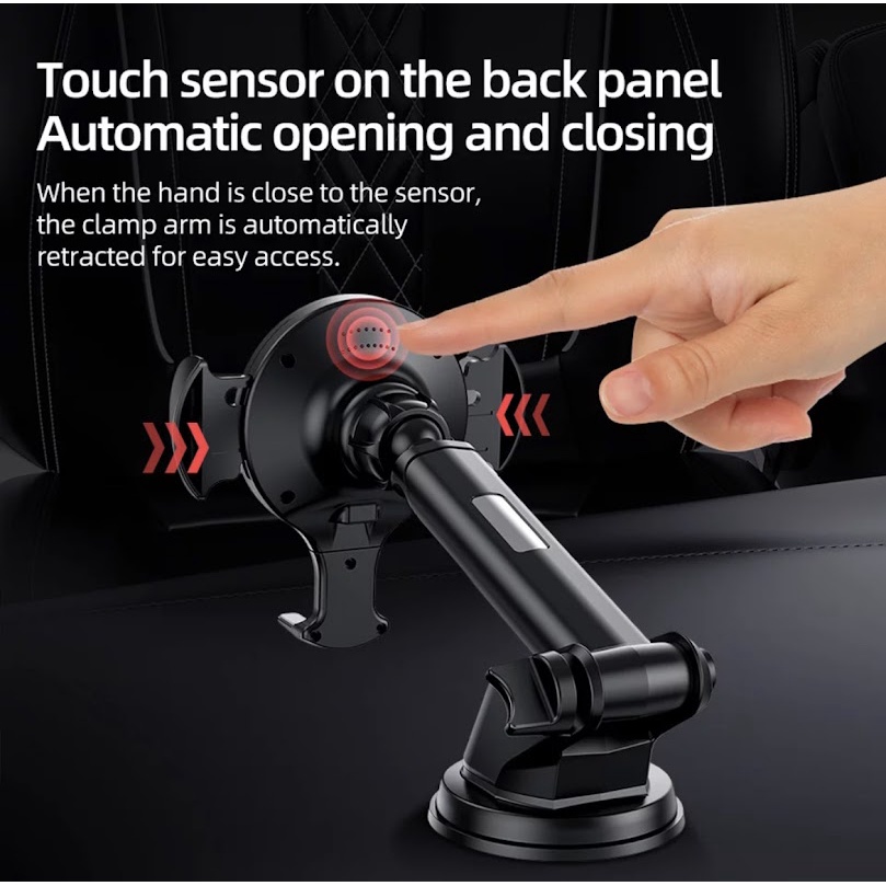 พร้อมส่ง Hoco CA60 10W ที่วางโทรศัพท์ในรถยนต์ Automatic Induction In-car Holder wireless Fast ...