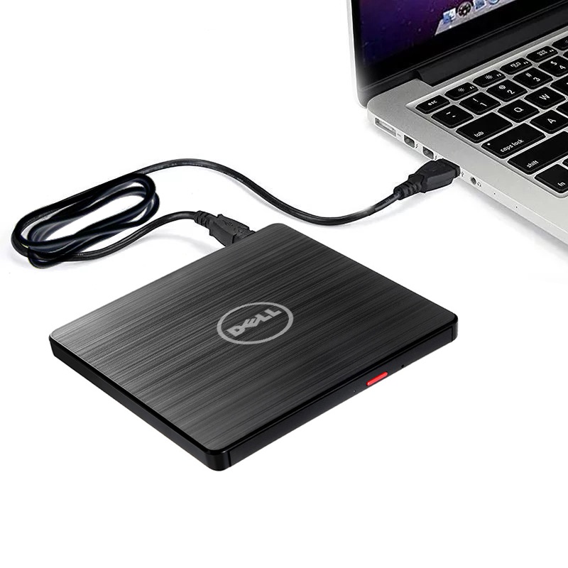 ดีวีดี หนังDell USB 3.0 Slim Portable Optical Drive CD DVD RW Read ...