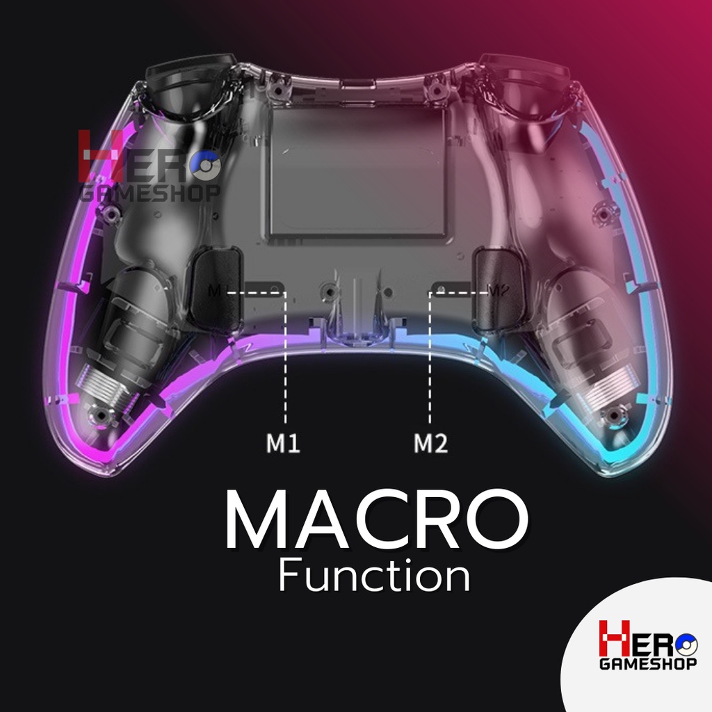 ต่อได้ทุกเครื่อง จอย ios Android Ps4 PC Joy Pro Nintendo Switch Tower of Fantasy Genshin Apex ...