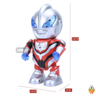 จัดส่งฟรีตุ๊กตาหุ่นยนต์เต้นได้ใสถ่าน Dance Hero อุลตร้าเเมน ultranman ...
