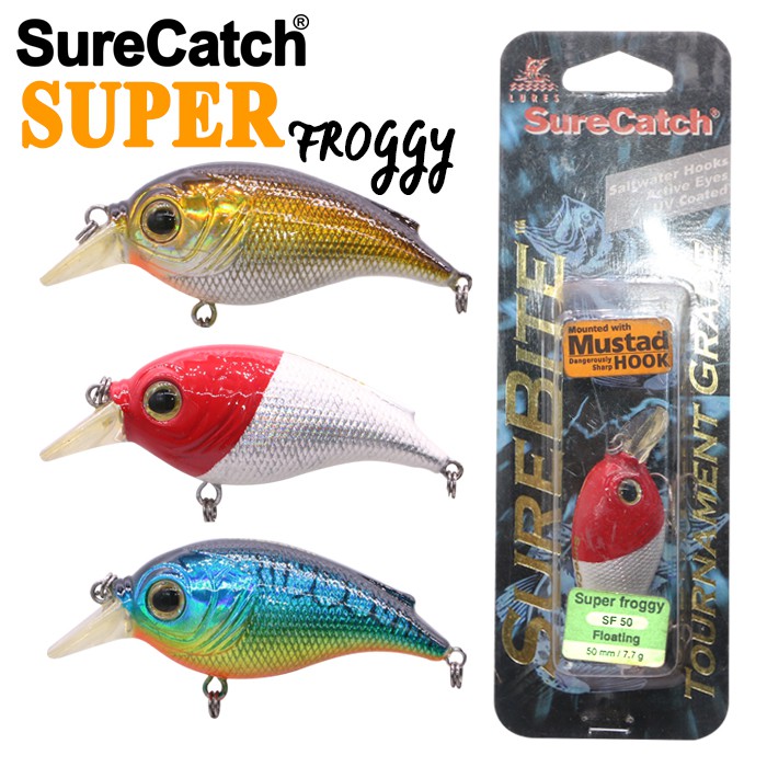 เหยื่อปลอม Sure Catch Super Froggy | Shopee Thailand