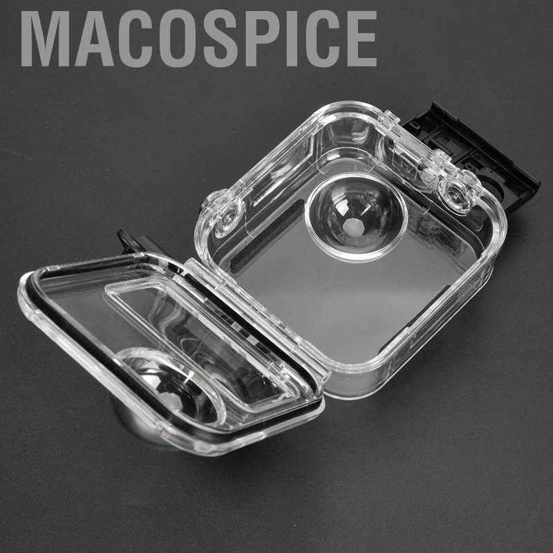 Macospice 20m Depth Waterproof Case Camera Diving Cover Protective Box ...