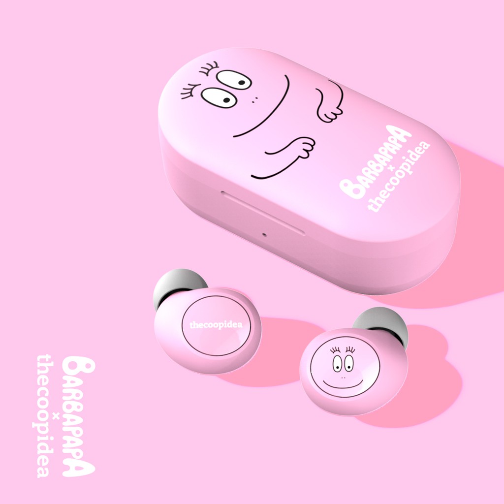 thecoopidea X Barbapapa Limited Edition CANDY True Wireless Earbuds ...