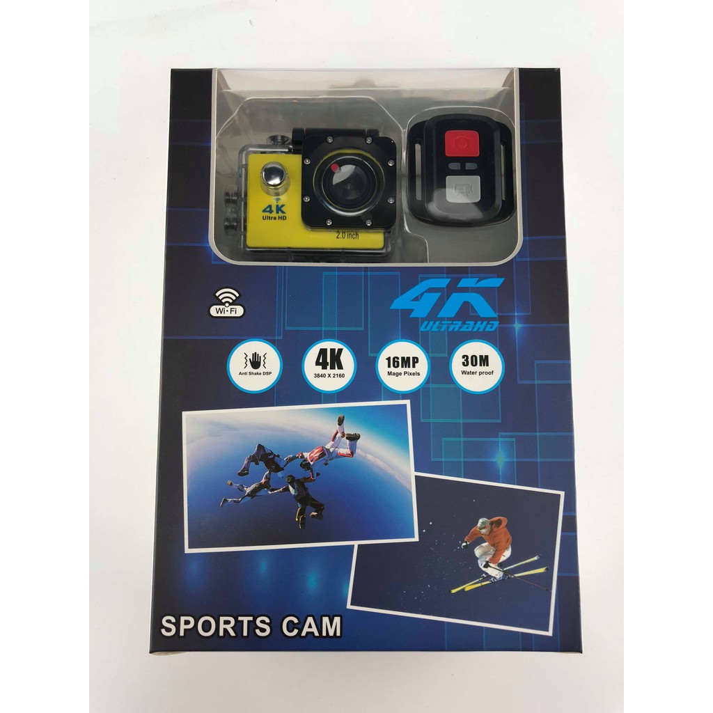 Action Camera HD 2" 4K ULTRA HD wifi + Remote - pnbeauty - ThaiPick
