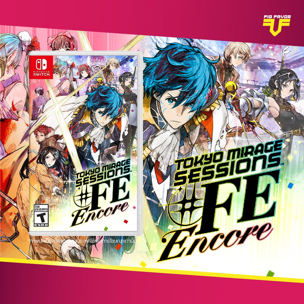 Nintendo Switch Tokyo Mirage Sessions Fe Encore Us Asia Shopee
