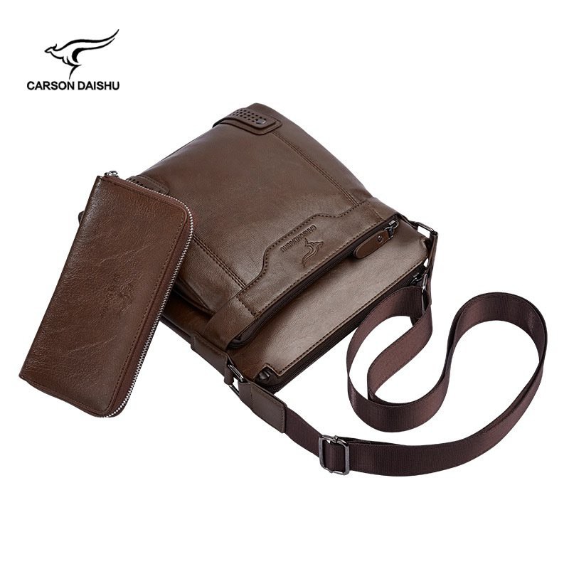 RuBJ Kangaroo Mens Shoulder Bag Casual Fashion Brand Crossbody Bag ...