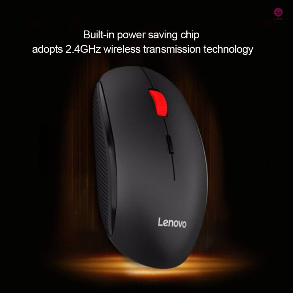 Lenovo N911 Pro เมาส์ไร้สาย 1000Dpi 2.4G แบบพกพาสําหรับคอมพิวเตอร์แล็ป ...