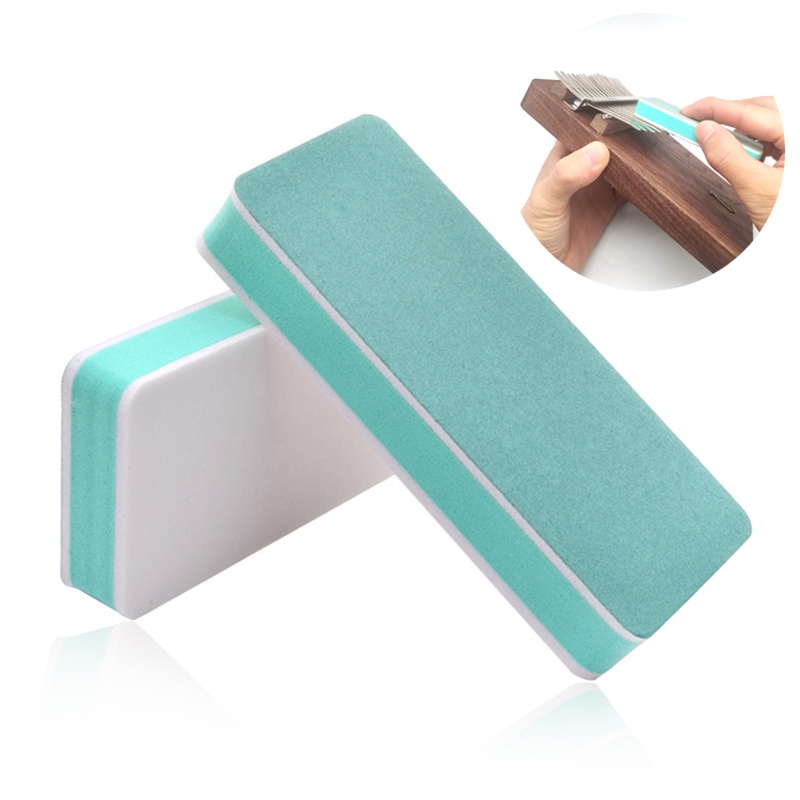 2pc Kalimba Keyboard Polishing Block Double Sided Sponge Metal Polish ...