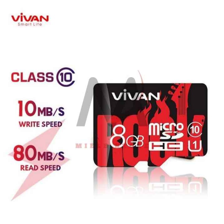 การ์ดหน่วยความจํา 8GB Micro Sd การ์ดหน่วยความจํา Vivan 8GB ...