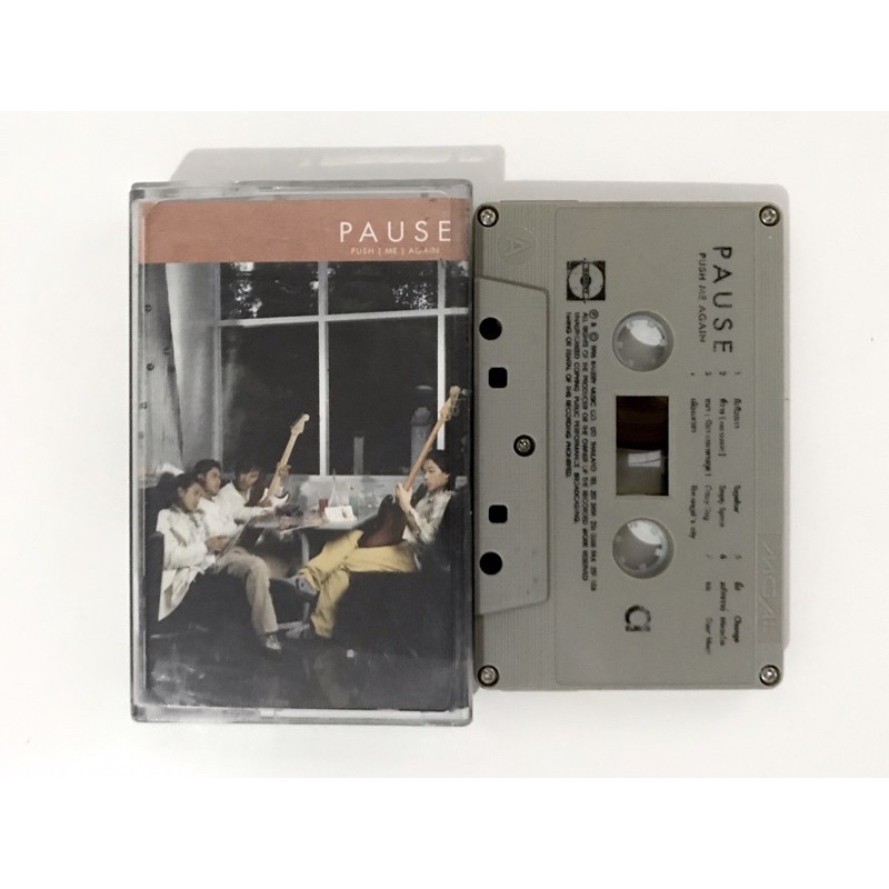 เทปเพลง วง พอส pause push me again | Shopee Thailand