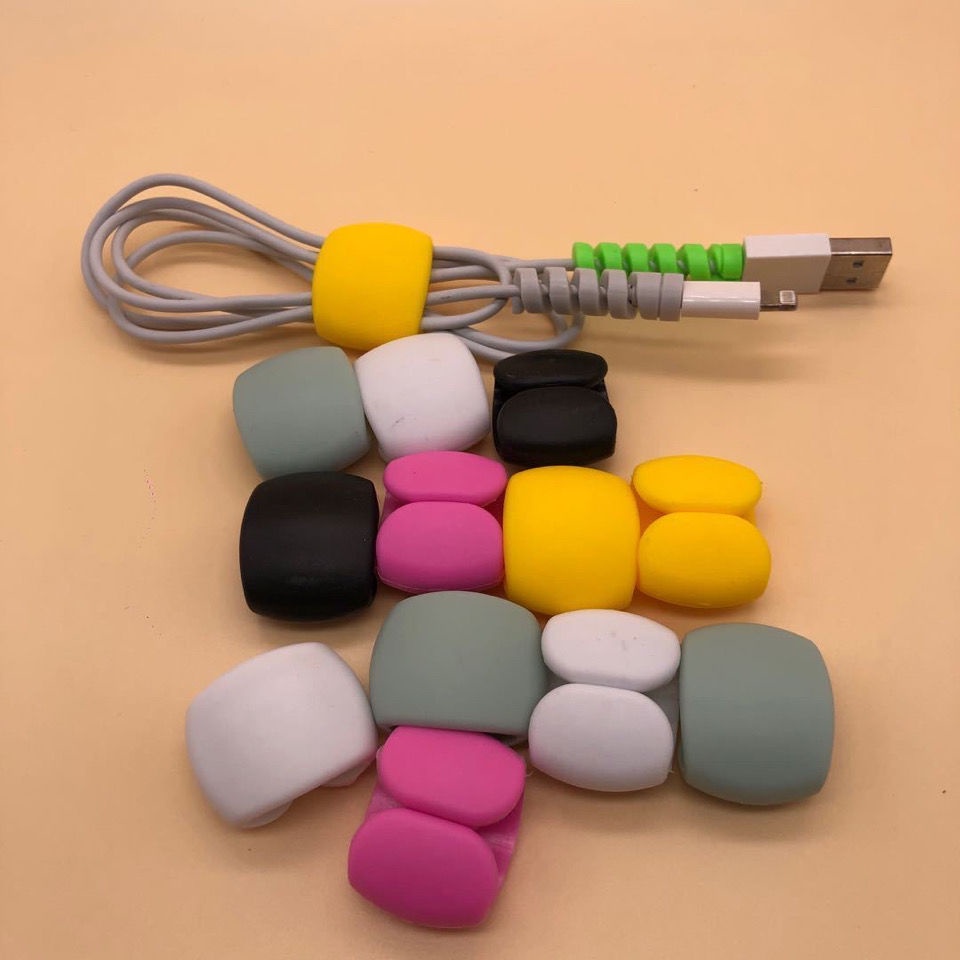 Data cable hub simple desktop cable winding device charging cable ...