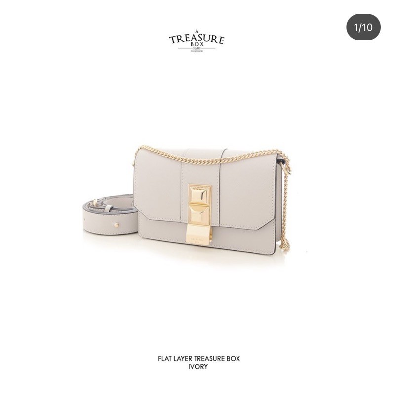 Atreasure Box - Ivory Flat Layer (New in pack) - ariescase - ThaiPick