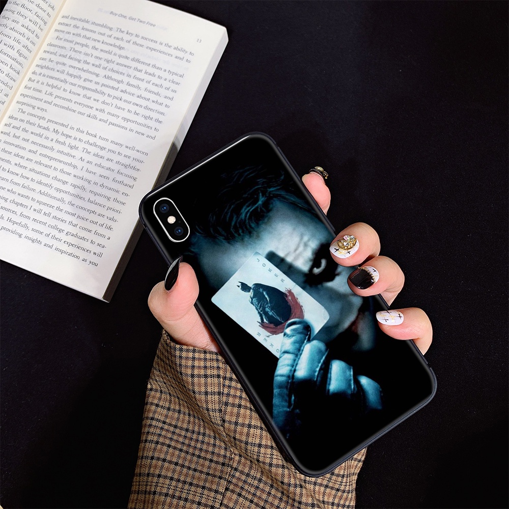 iPhone 12 Mini 11 Pro XR XS Max Soft Case B77 The Joker Detective ...