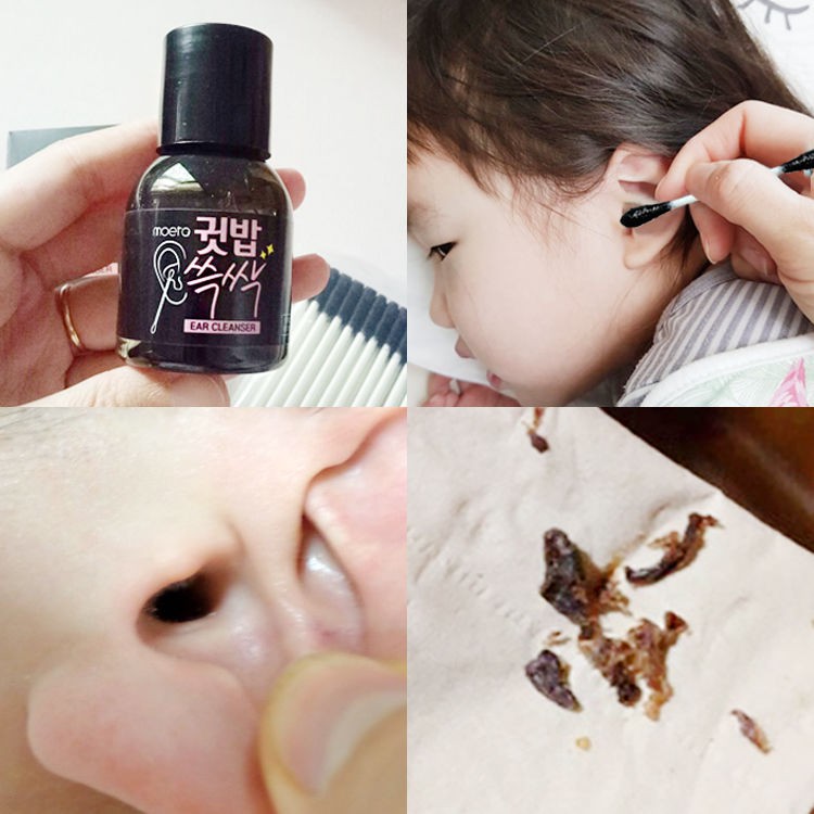 ช้อนแคะหู Bigpromotion baby ear wax softening liquid Korean ear pick ...
