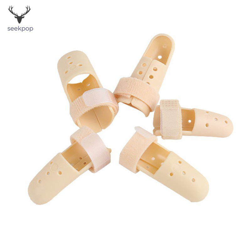 ☄sp☀ 5pcs Finger Splint Brace Plastic Finger Support Protector ...