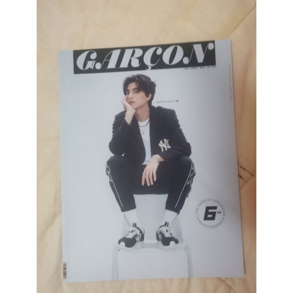 นิตยสาร garcon หน้าปกกลัฟ คณาวุฒิ | Shopee Thailand