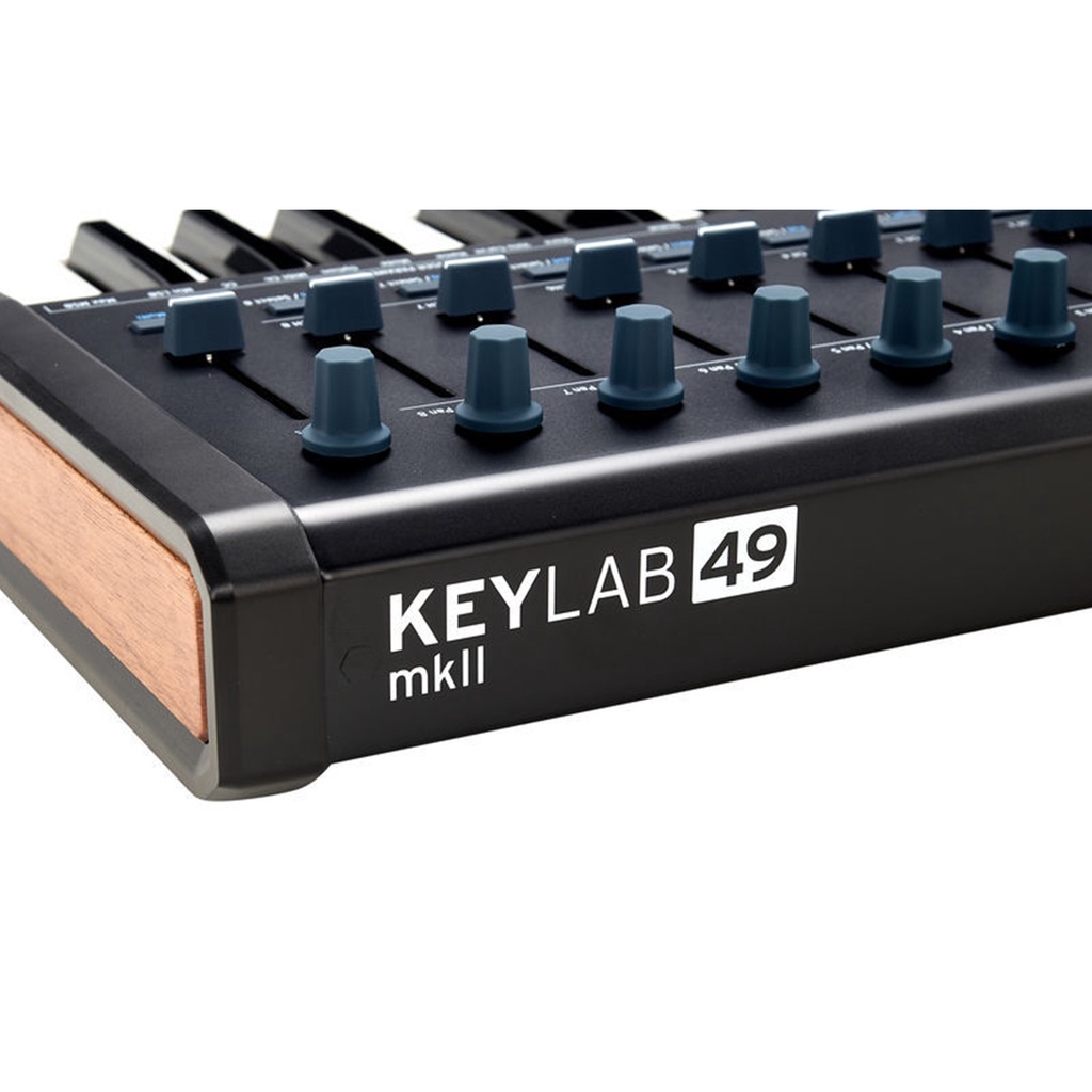 Arturia® Keylab 49 MKII Midi Controller คีย์บอร์ดใบ้ 49 คีย์ (Black ...