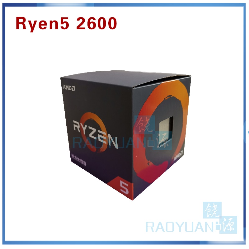 New AMD Ryzen 2600 R5 2600 GHz SixCore TwelveCore 65W CU Rocessor ...