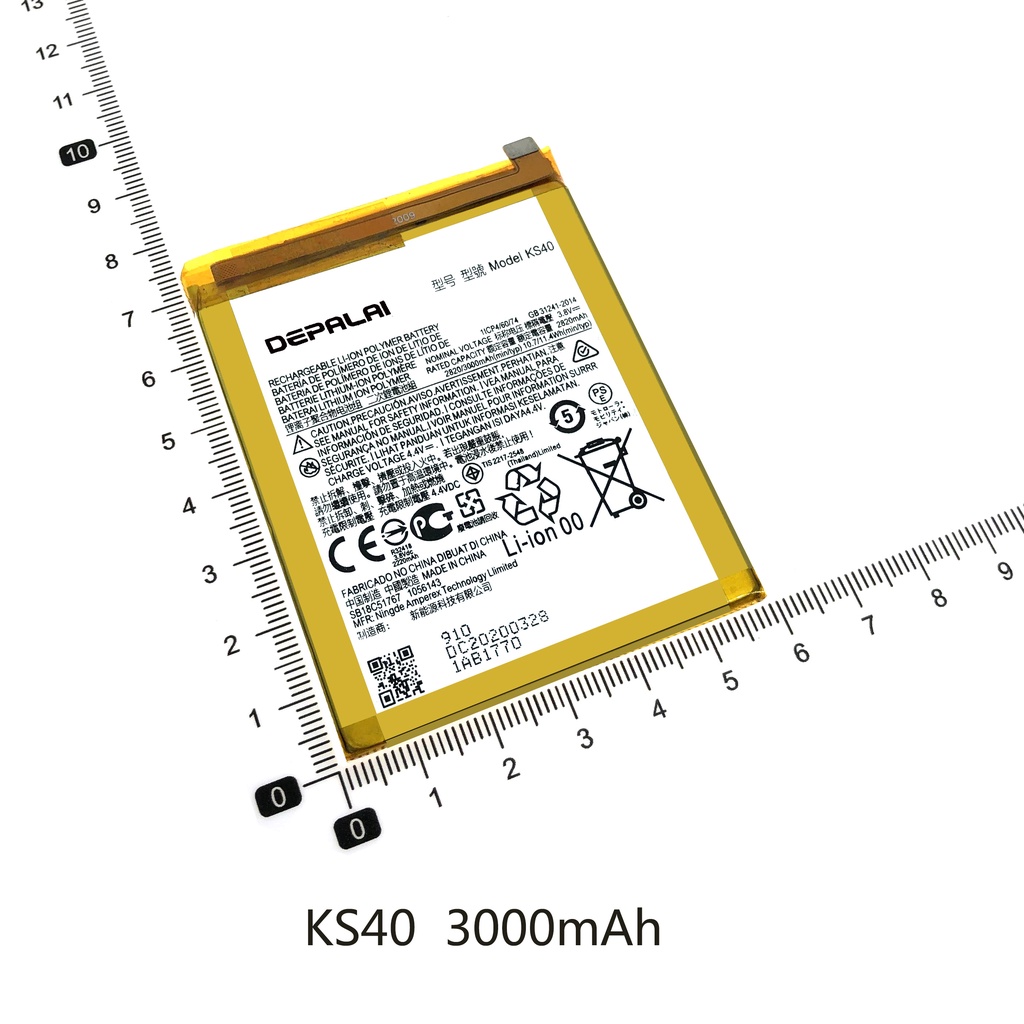 แบตเตอรี่โทรศัพท์มือถือKD40 KG40 KR40 KS40 KZ40 4000mAh For Motorol ...